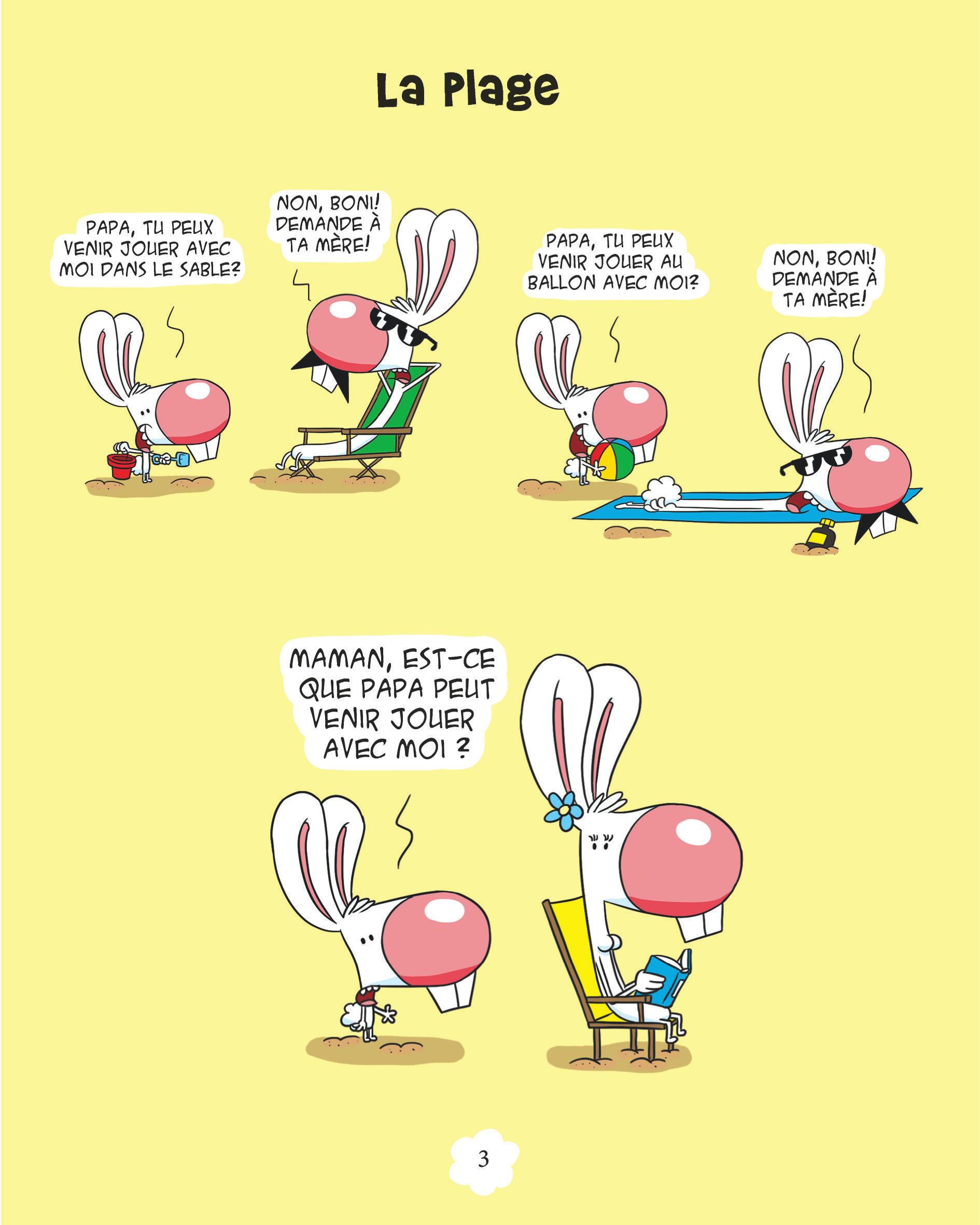 Ian Fortin met la BD à gros nez à la sauce lapin : « Un personnage ...