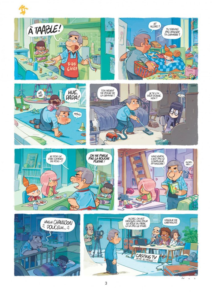 Dad – tome 6 – père à tout faire – nob – dupuis – père au foyer – papa ...