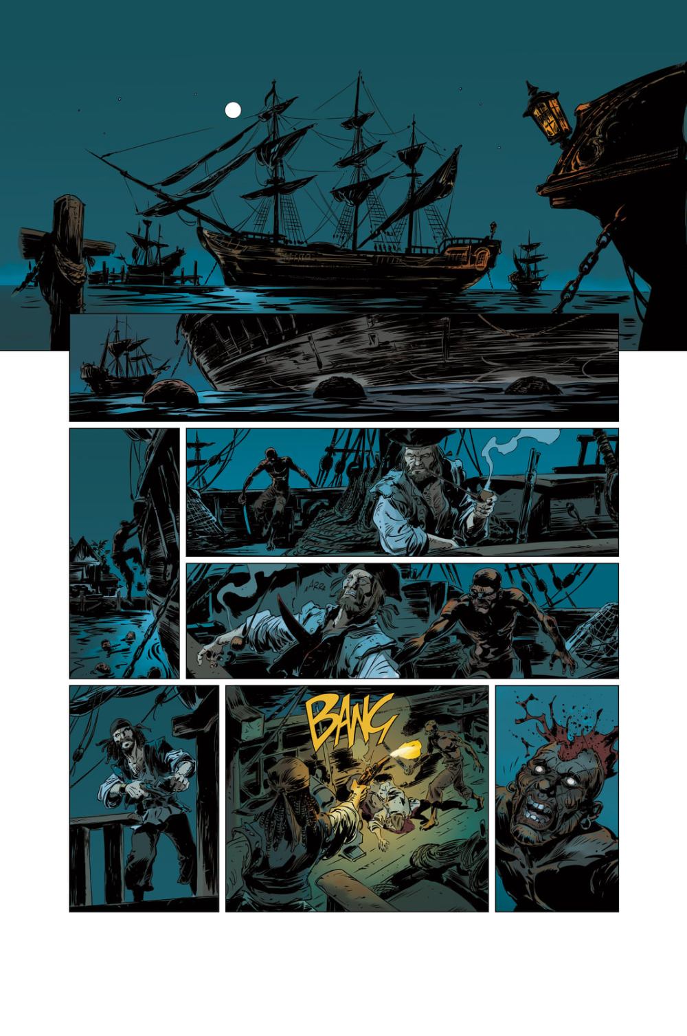 Capitaine Vaudou – tome 1 – baron mort lente – pirates – damnés ...