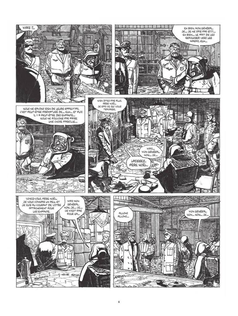 Dans Route vers l’enfer, l’absurde réédité par Goossens, le Père Noël ...