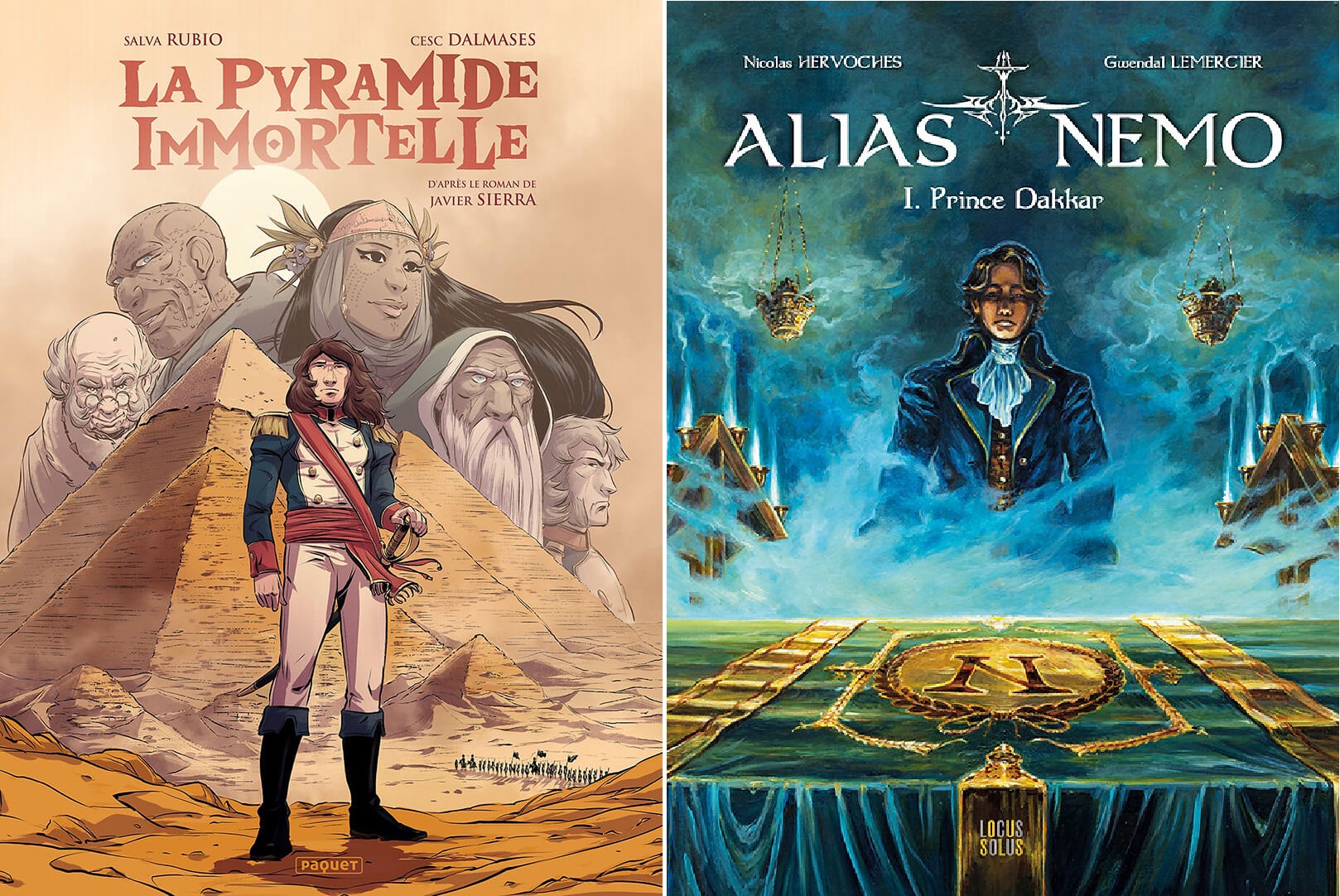 N comme… Napoléon, mais aussi Nemo: du haut d’une pyramide immortelle ...