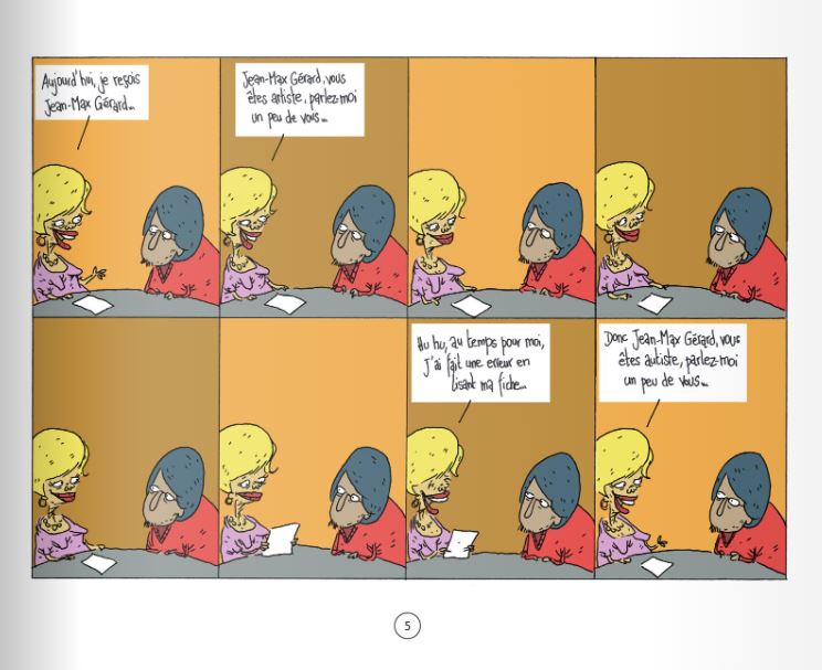 Après son Astérix sur la pensée unique, Fabcaro fait son Talk Show et s ...