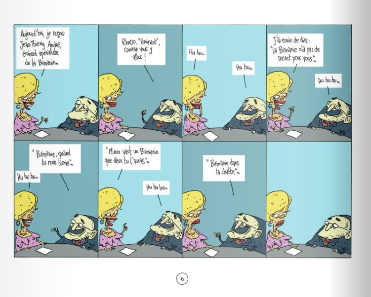 Après son Astérix sur la pensée unique, Fabcaro fait son Talk Show et s ...