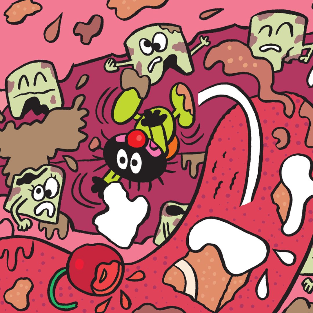 Avalés par un bébé troll, Petit Poilu et la petite souris mesurent l ...