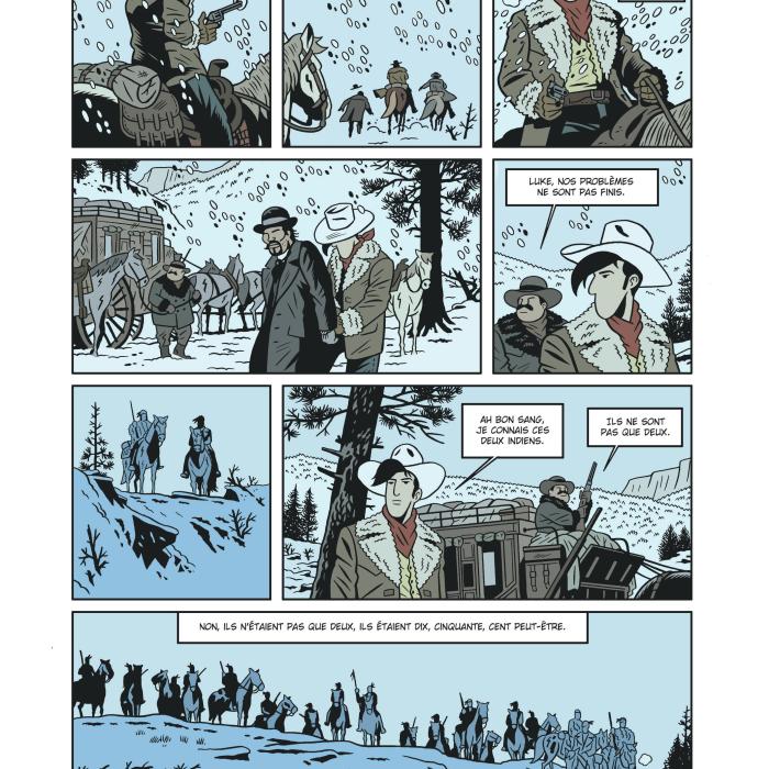 Lucky Luke faisait diligence avant d’être un lonesome cow-boy: avec ...