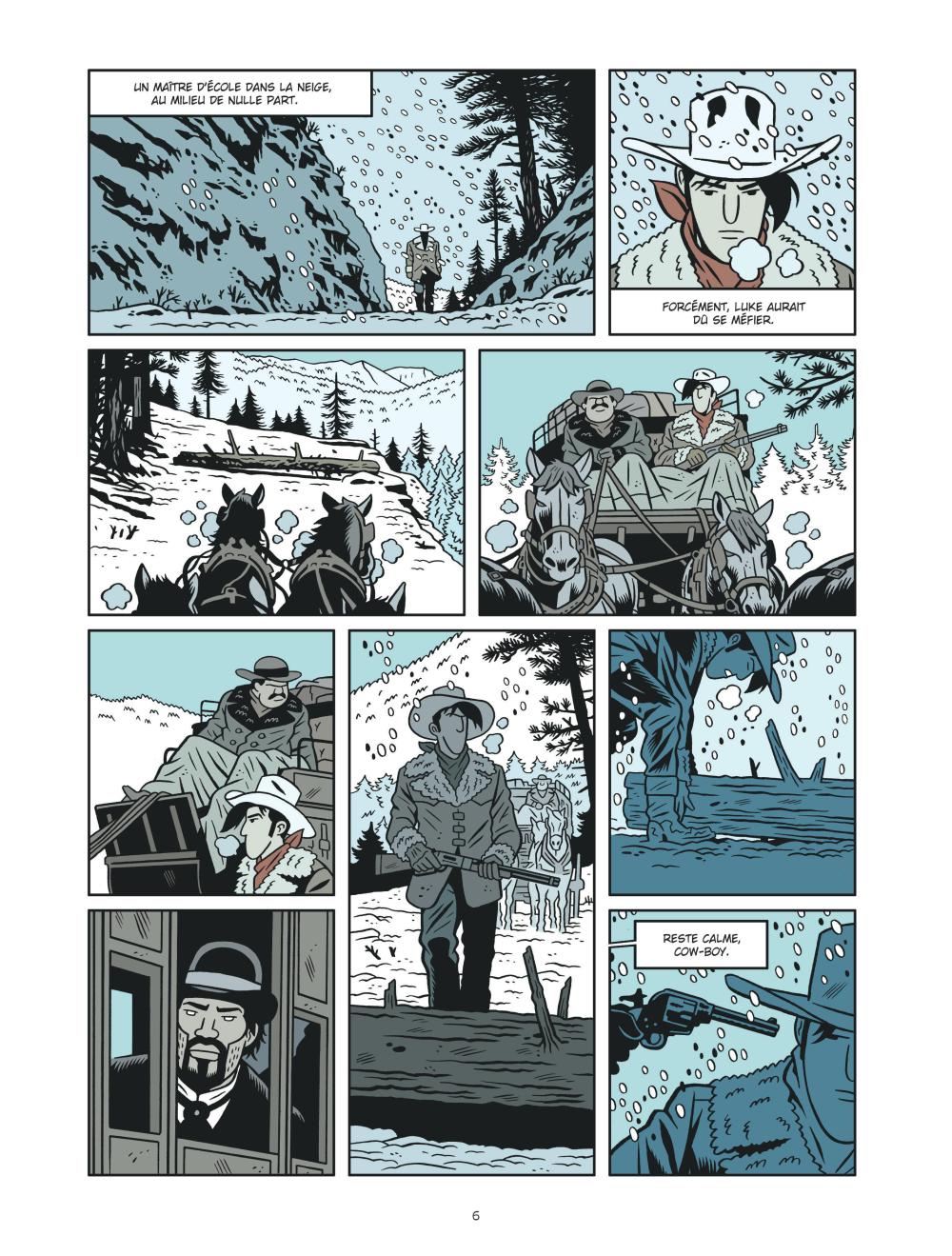 Lucky Luke faisait diligence avant d’être un lonesome cow-boy: avec ...