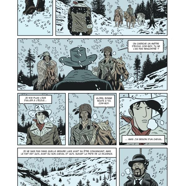 Lucky Luke faisait diligence avant d’être un lonesome cow-boy: avec ...