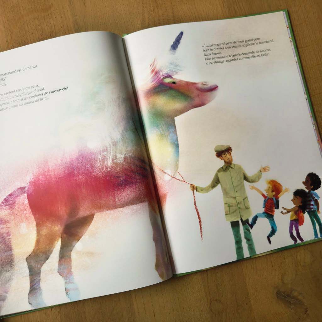 Une licorne, s’il vous plaît! C’est demandé si gentiment qu’on ne peut qu’en trouver une à ce ...