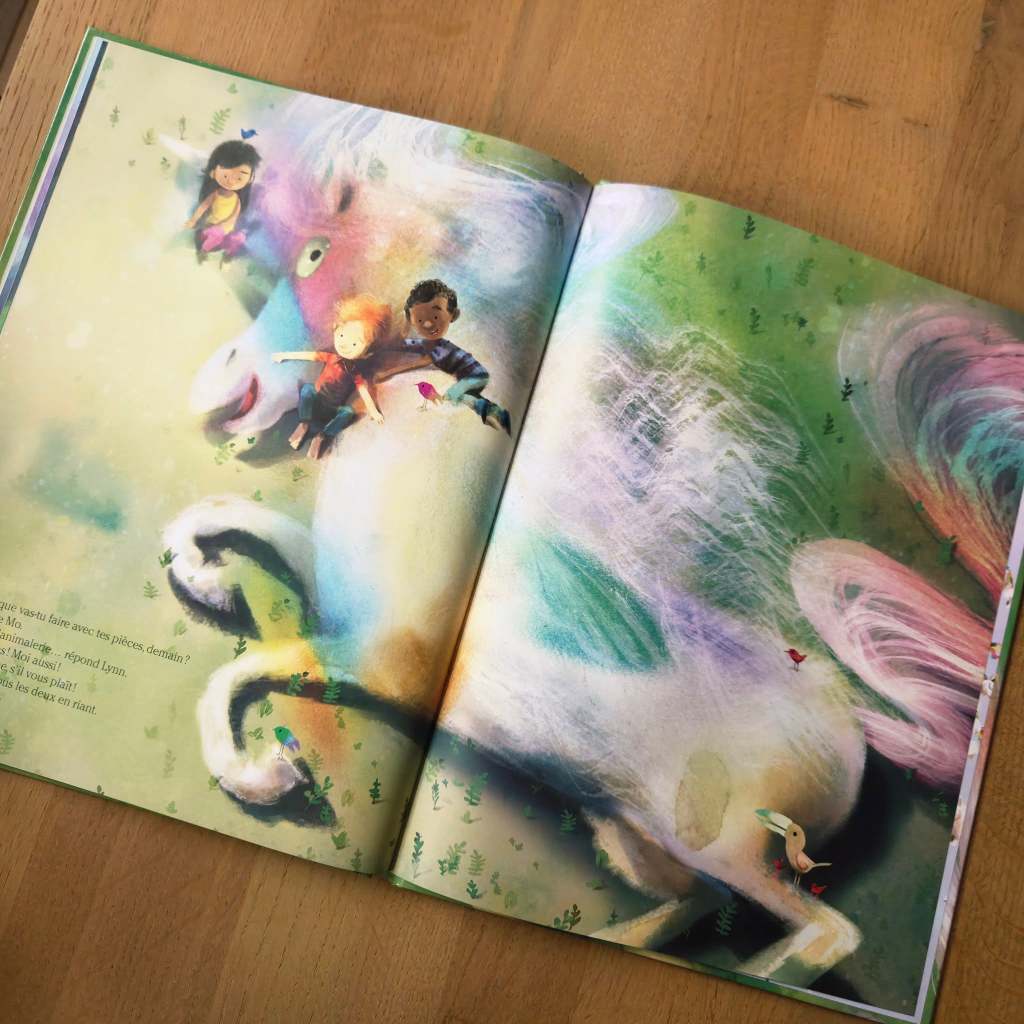 Une licorne, s’il vous plaît! C’est demandé si gentiment qu’on ne peut qu’en trouver une à ce ...