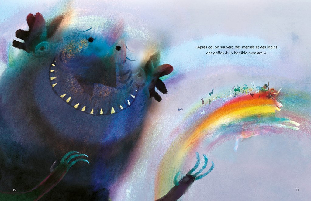 Une licorne, s’il vous plaît! C’est demandé si gentiment qu’on ne peut qu’en trouver une à ce ...